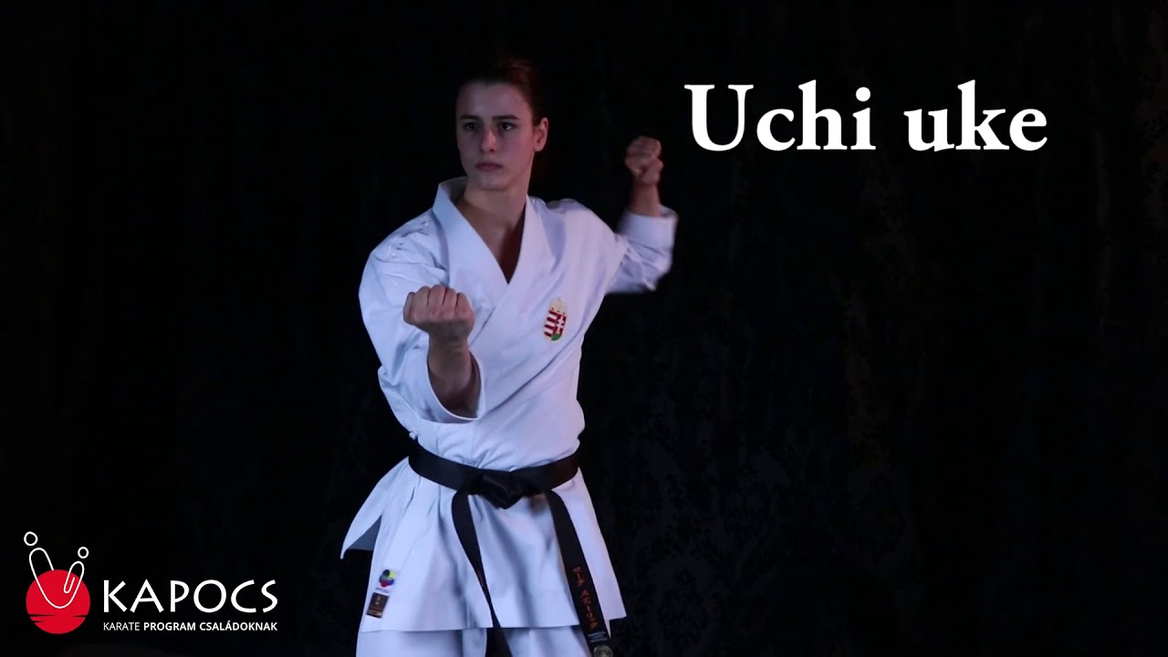 Karate Shito-ryu - Uchi uke - Kapocs Sportprogram - YouTube