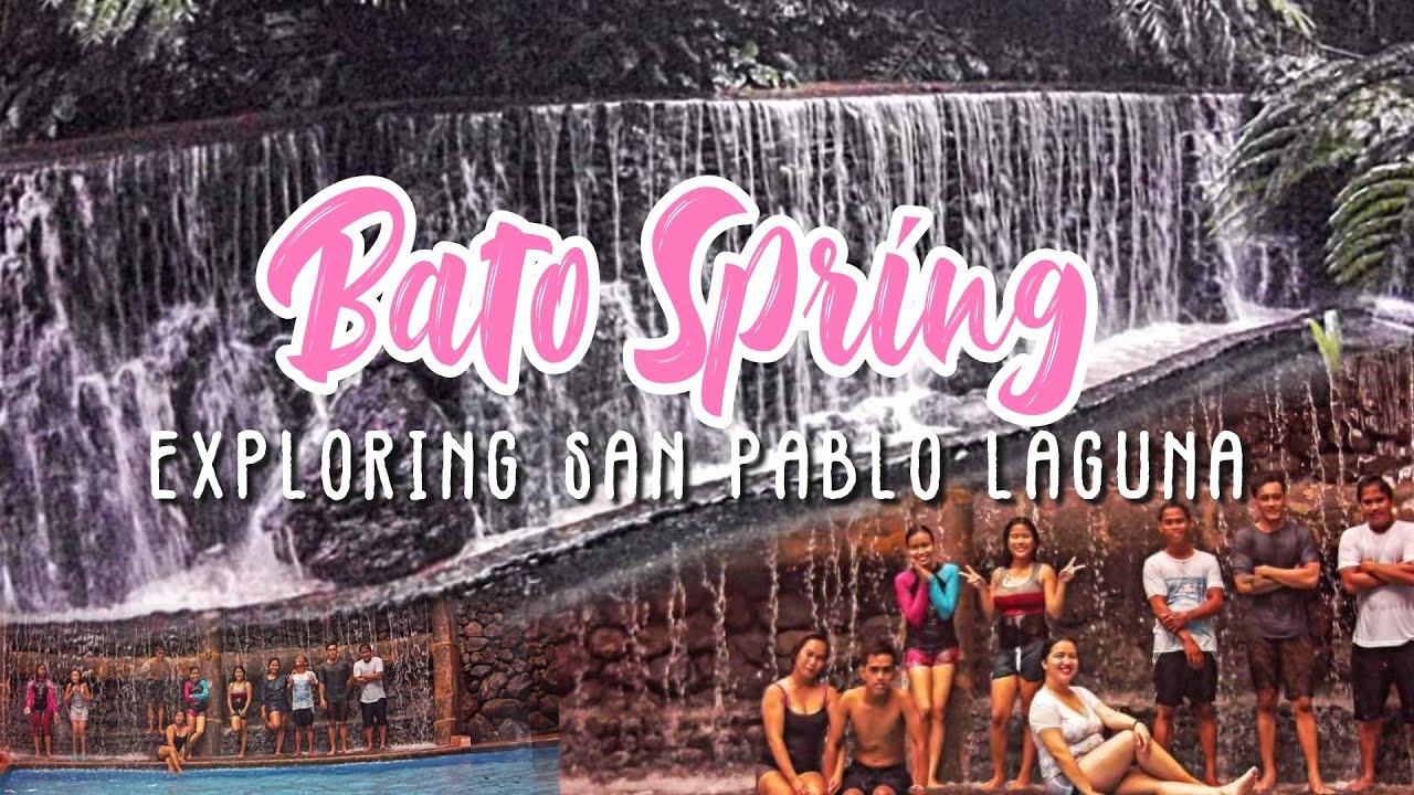 Bato Spring San Pablo Laguna - YouTube