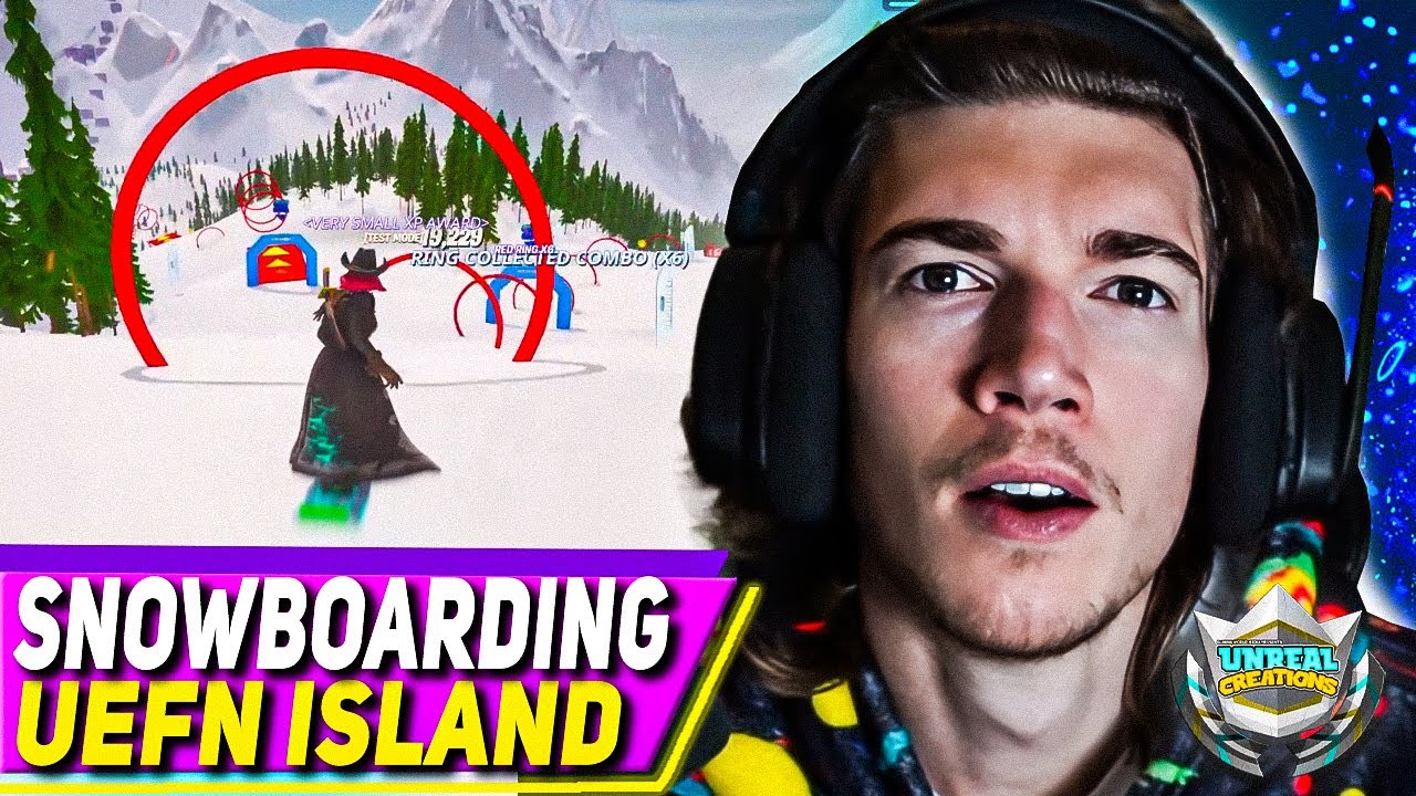 You Can Snowboard In Fortnite Unreal Creations Ep 10 Youtube