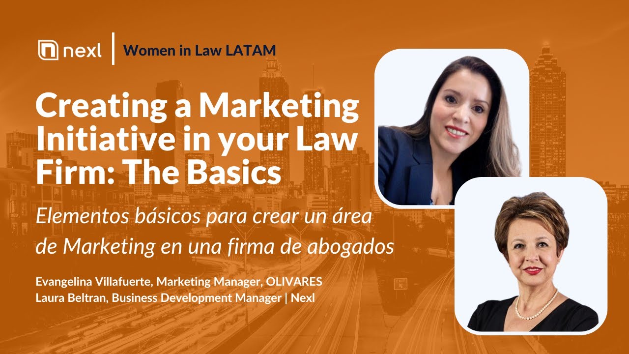 Creating a Marketing Initiative in your Law Firm: The Basics with ...