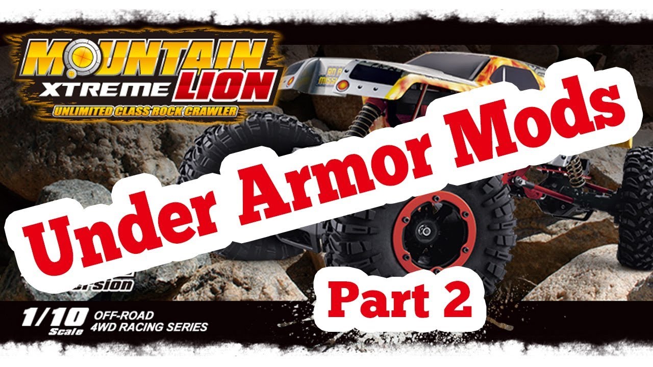 Remo Hobby Rock Crawler(1072)-Under Armor Mods Part 2 - YouTube