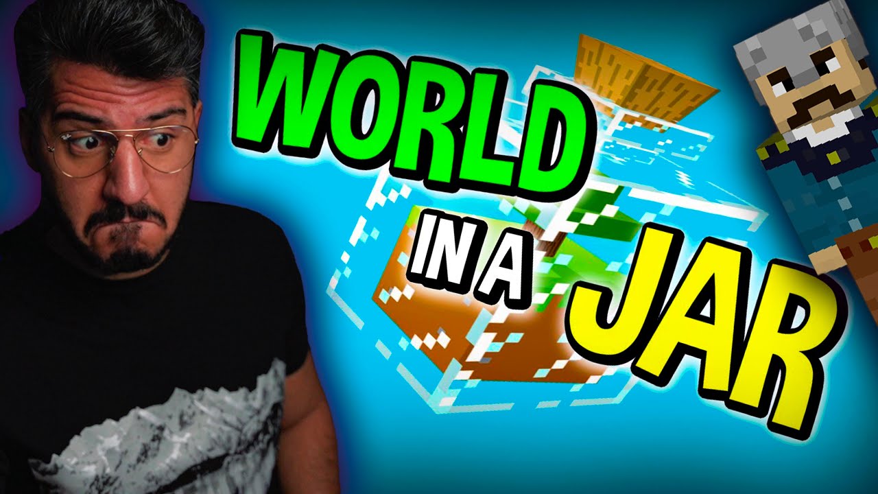 ماین کرفت در شیشه , (MINECRAFT) WORLD IN A JAR 1.17 (EP01) - YouTube