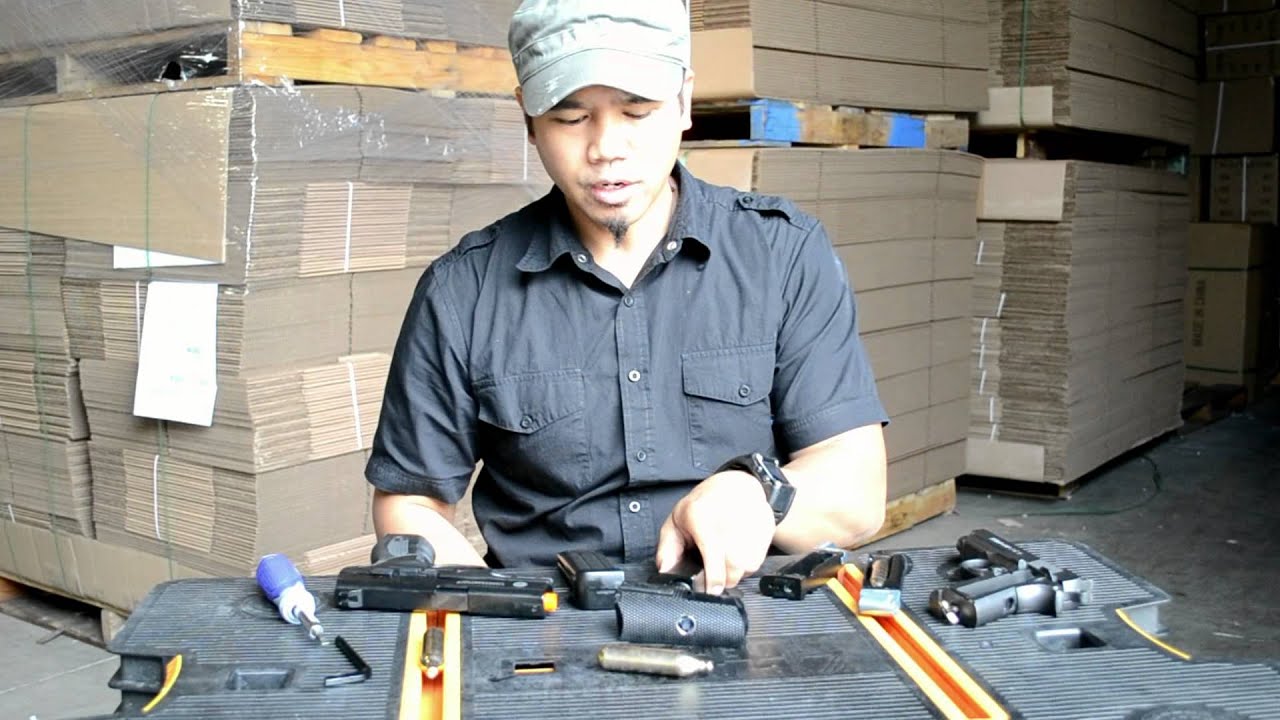 Airsoft CO2 Cartridge Magazine Loading - How to Video - YouTube