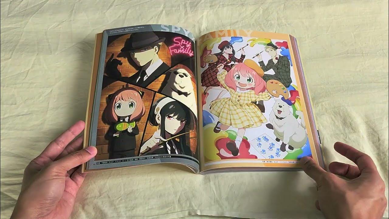SPY x FAMILY Animation Art Book Flip-Through - YouTube