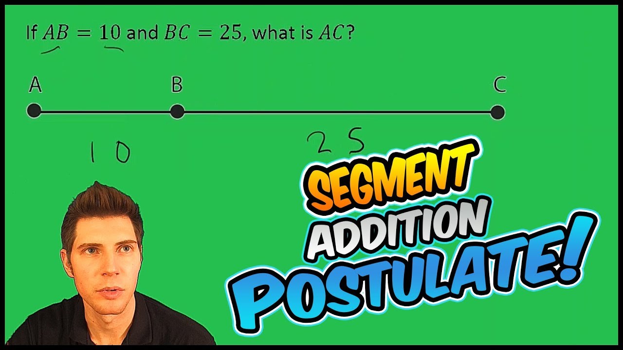 Segment Addition Postulate YouTube Segment Addition Postulate YouTube