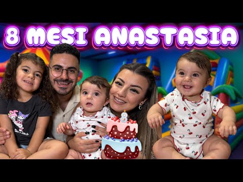 FESTEGGIAMO GLI 8 MESI DI ANASTASIA! ❤️ con tante sorprese 🎂🥹