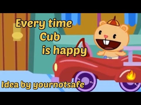 Every time Cub is happy | Happy Tree Friends - YouTube