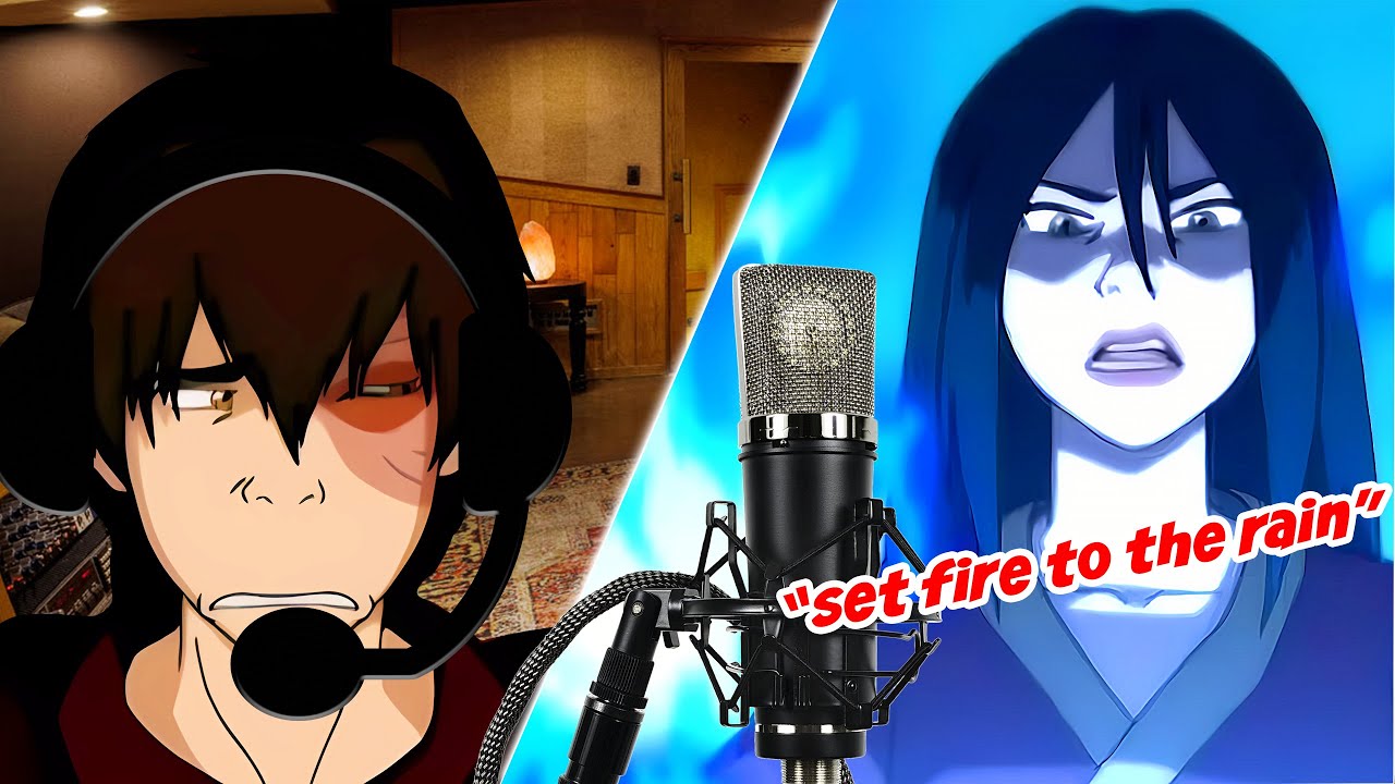 AZULA SINGING IN THE STUDIO!! - YouTube