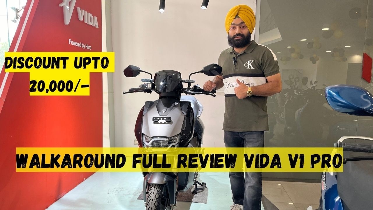 2024 Vida v1 pro walkaround review full features & details | Hero vida ...
