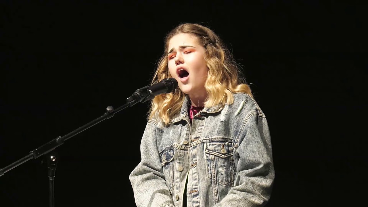 PIECES OF MY HEART performed by ANNA MAE KELLY at TeenStar Talent ...