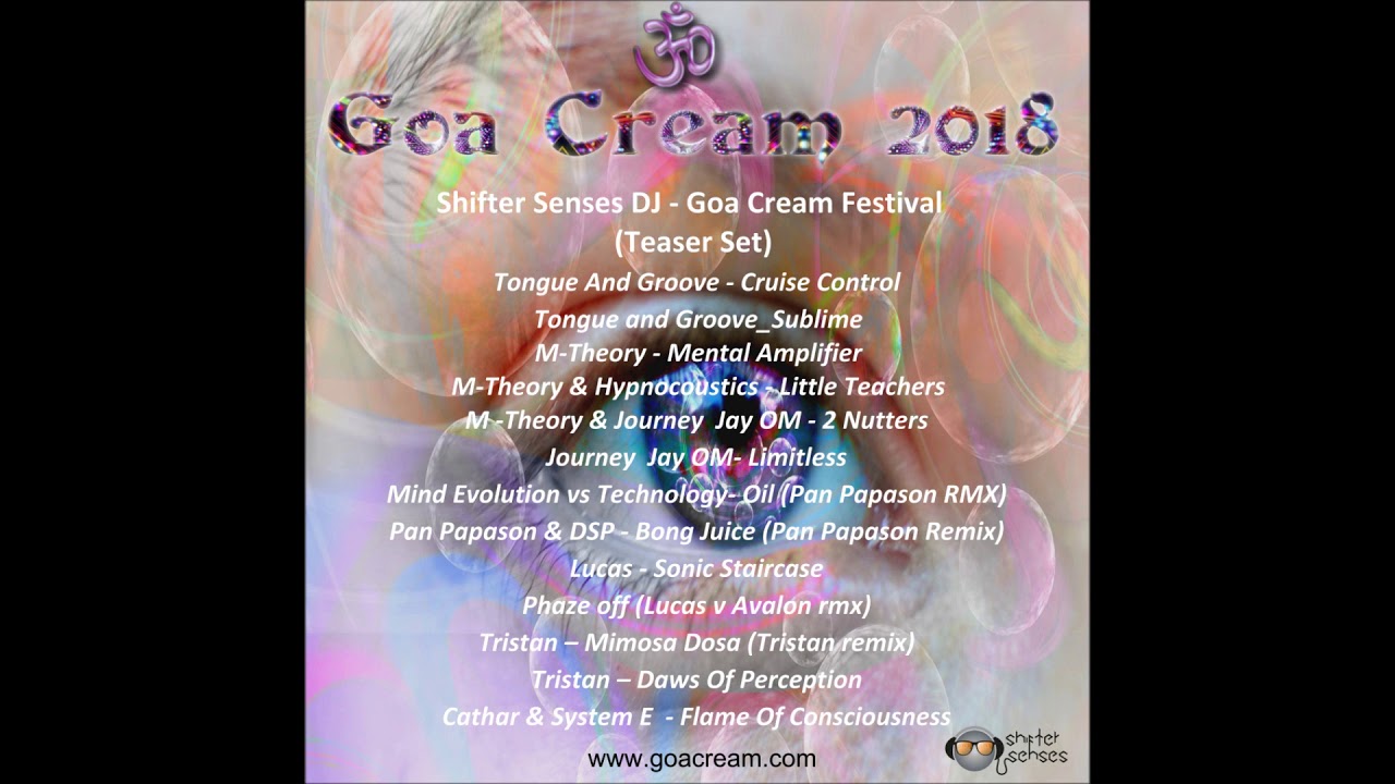 Shifter Senses - Goa Cream Festival (Teaser Set) - YouTube