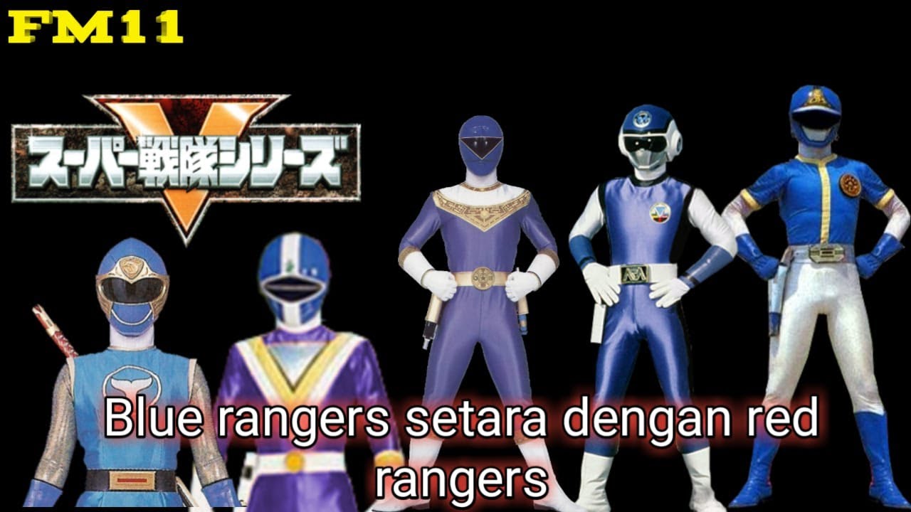 10 blue rangers terbaik di super sentai - YouTube