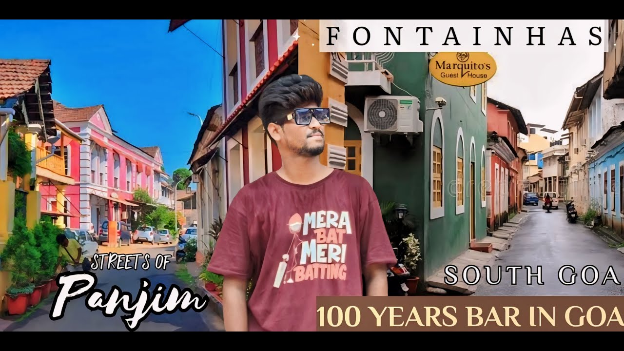 సౌత్ గోవా కి వెళ్తున్నాము | Streets of Panjim| South Goa | North Goa ...