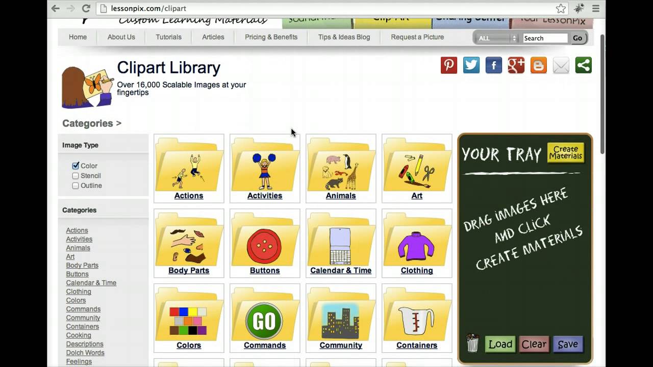 Two Minutes to Custom Materials with LessonPix - YouTube