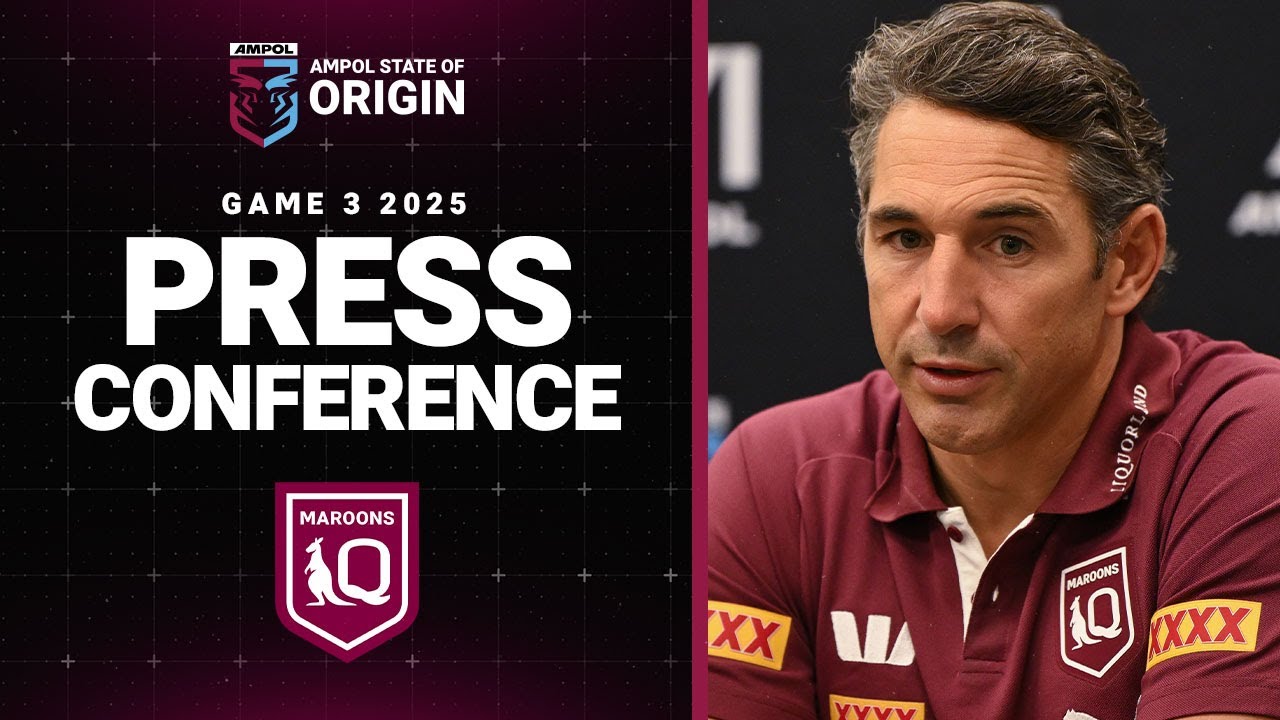 NRL Highlights | 2025 State of Origin Press Conference | QLD Maroons ...