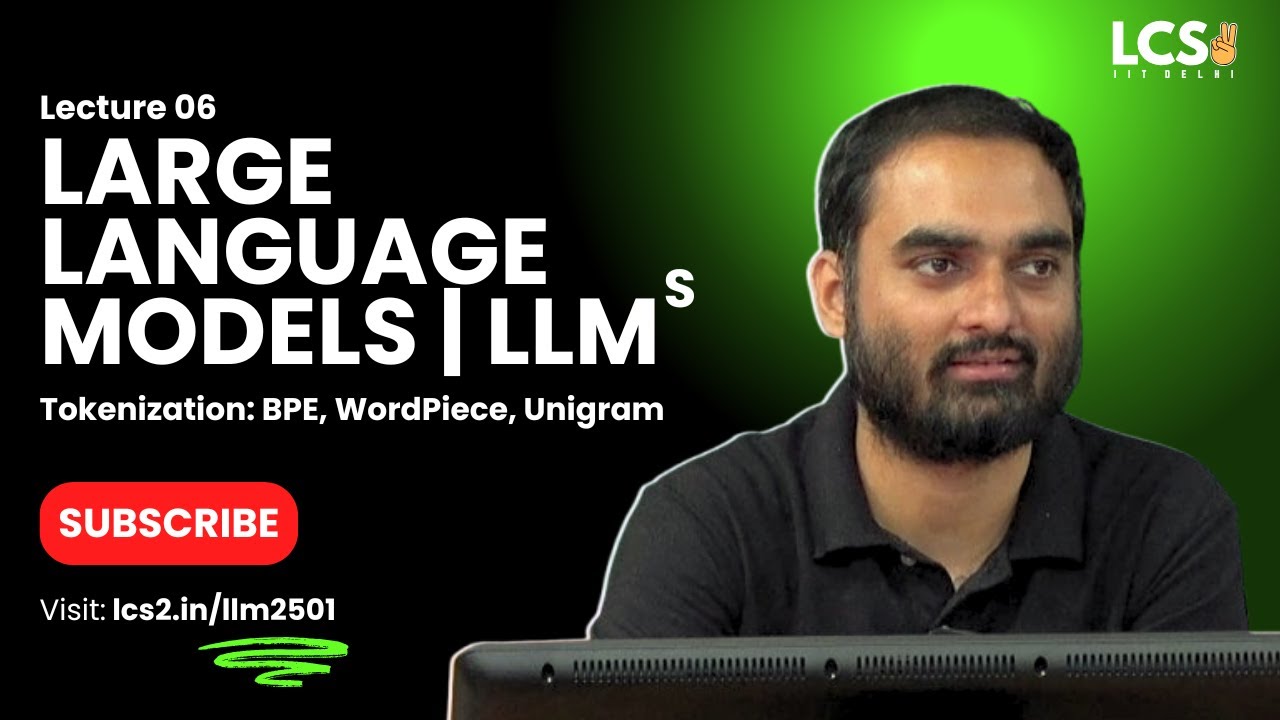 Lec 06 | Tokenization - YouTube