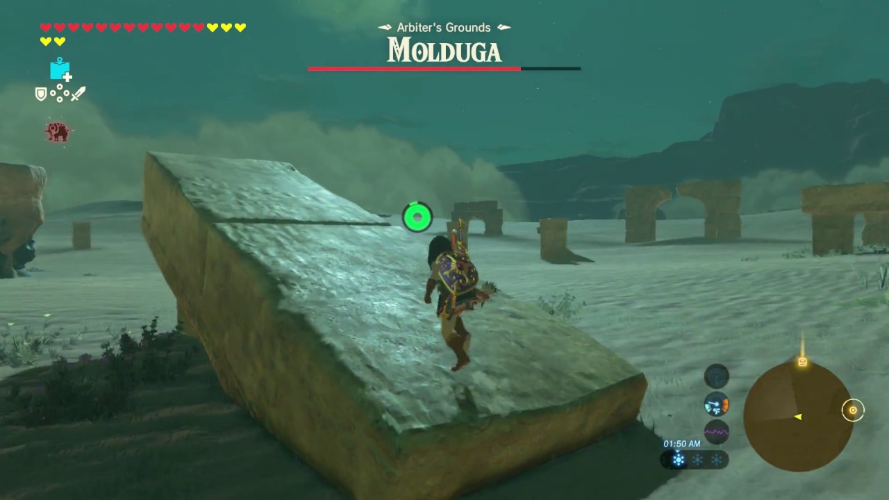 BOTW Molduga Arbiter's Grounds - YouTube
