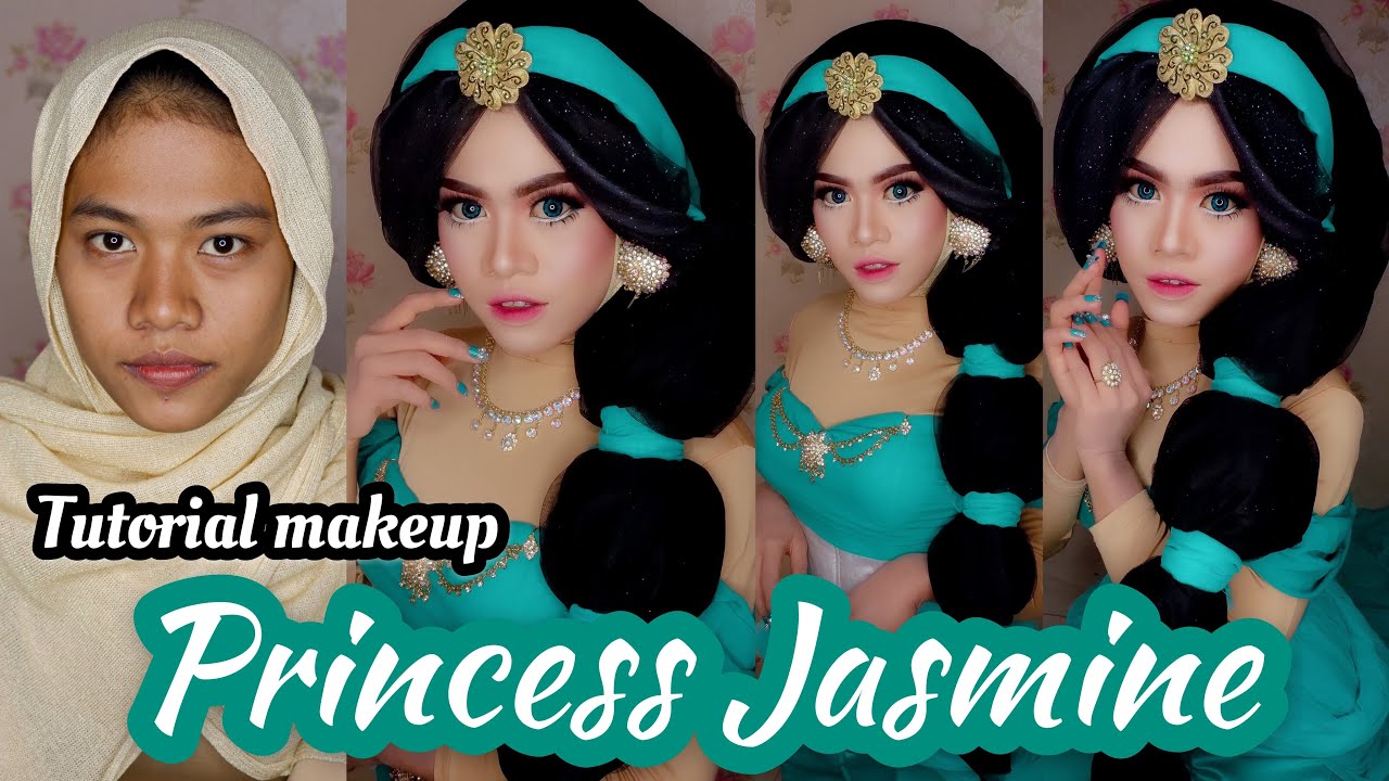 Tutorial makeup Princess Jasmine - YouTube