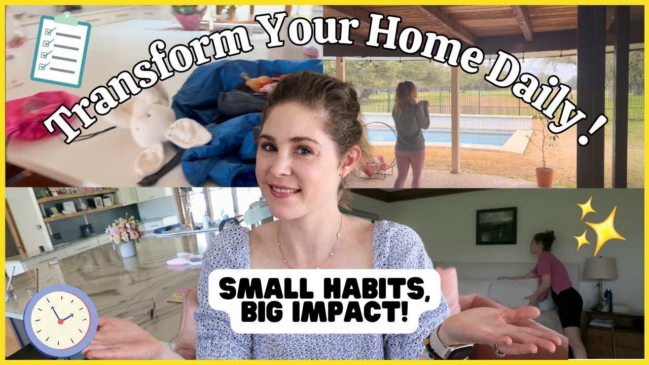 Essential Daily Routines for a More Organized Home 🏡 🌿 - YouTube