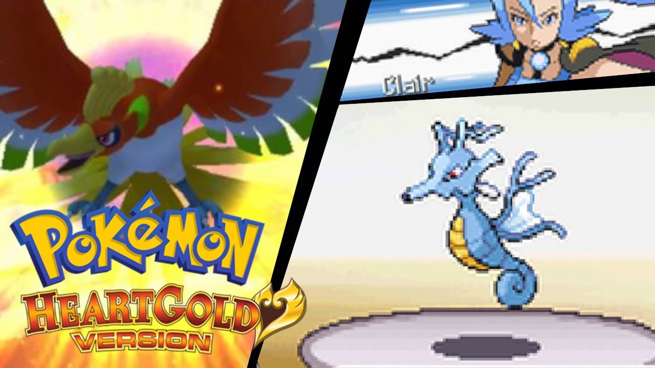 Pokemon HeartGold Nuzlocke [P19] Gym Leader Clair - YouTube