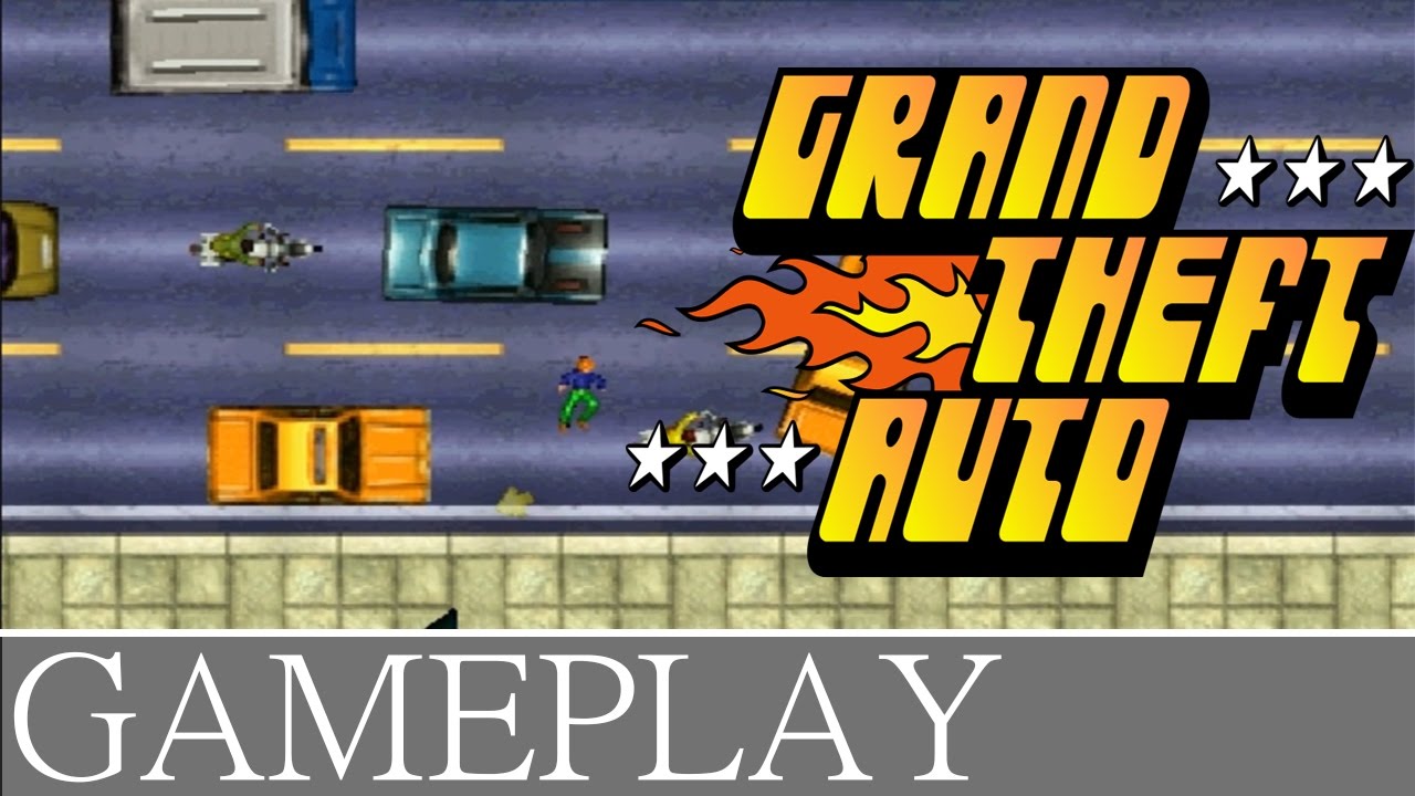 Grand Theft Auto 1 - GAMEPLAY 2016 [1080p 60Fps] - YouTube