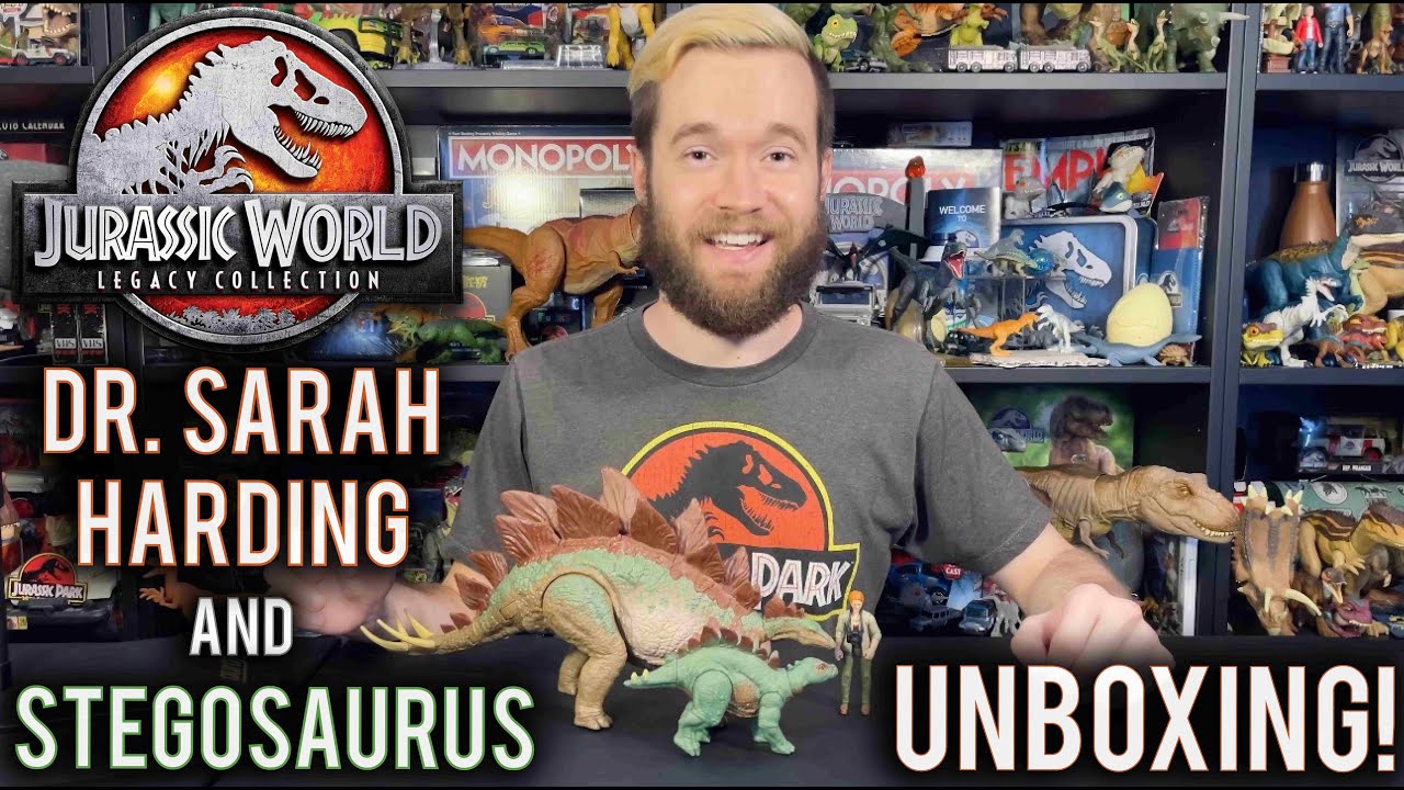 Sarah Harding! UNBOXING Jurassic World Legacy Collection Dr. Sarah ...