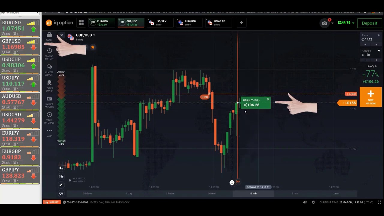 99% win iq option candlestick analysis new trick never loss work 100 % ...