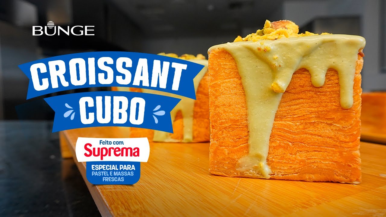 Croissant Cubo - Dia do Croissant - YouTube