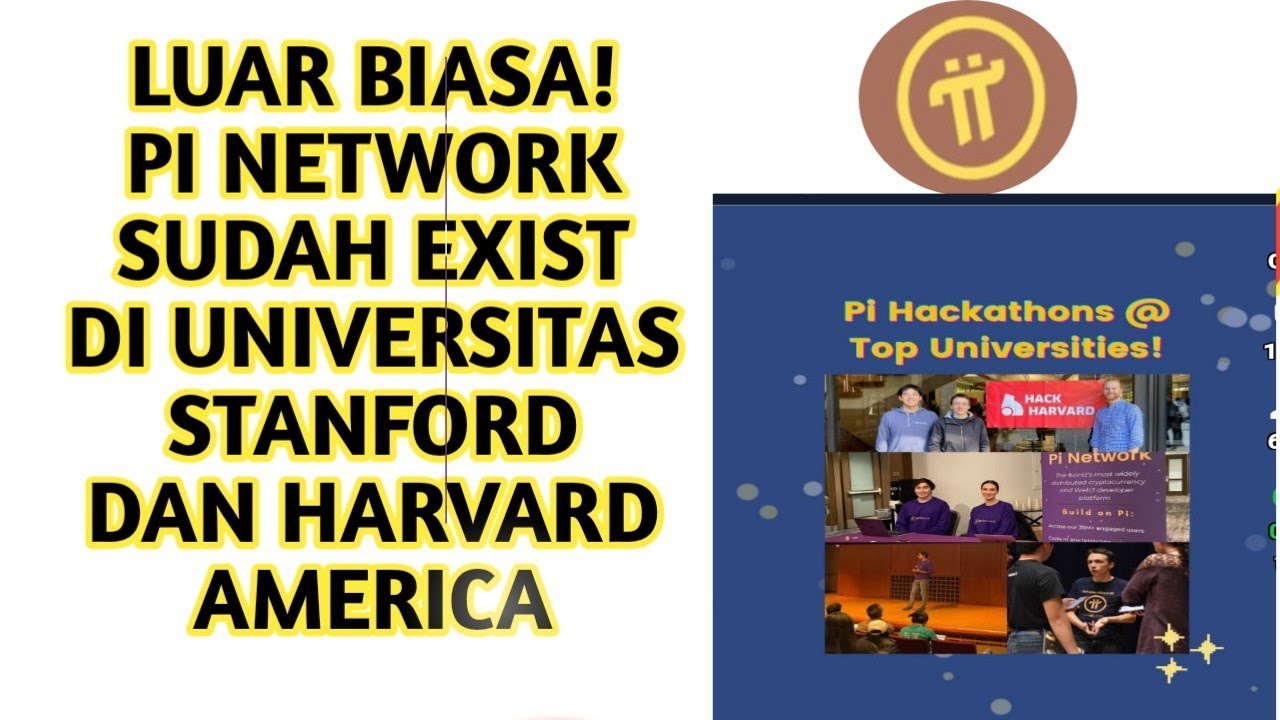 Updates Pi Network | Luar Biasa! Pi Network Sudah Exist Di Universitas ...