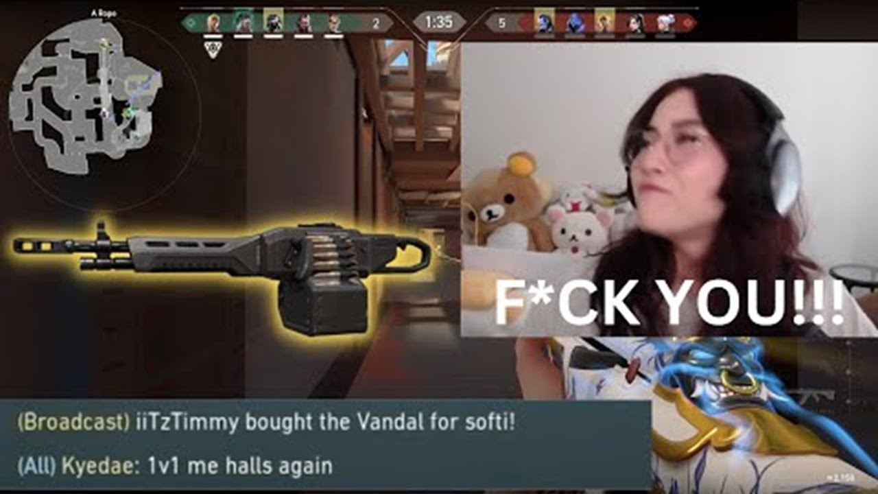 TENZ CHEATED ON KYEDAE #valorantdaily #tenz #kyedae - YouTube