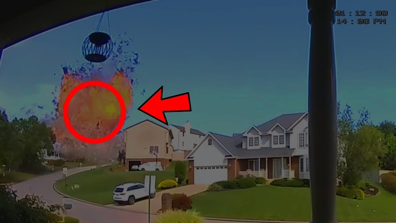 Top 10 Extreme Moments Caught By Security Cameras - YouTube