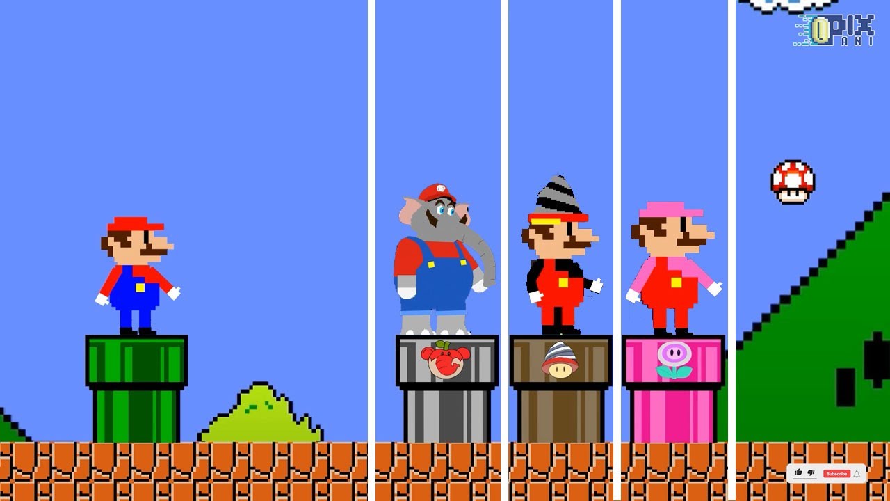 What if Super Mario became a Super Athlete Evolution of Mario MARIO ...