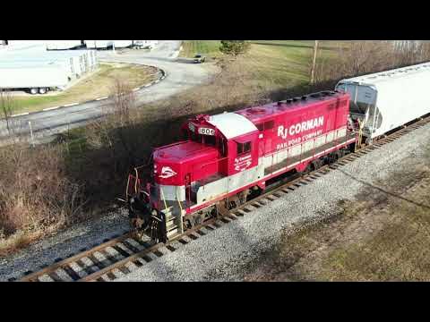 RJ Corman Railroad Celina to Lima RJC 1731 - YouTube