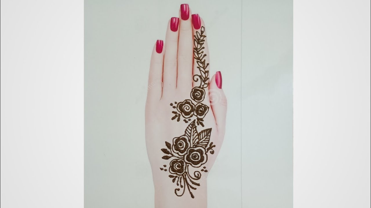 Mehandi design easy || Simple mehandi design || easy mehandi design ...