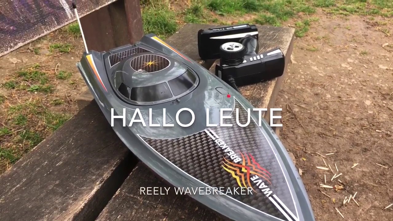 REELY Wavebreaker RC Boot in Action || RC MANIAC || fünf Jahre altes RC ...