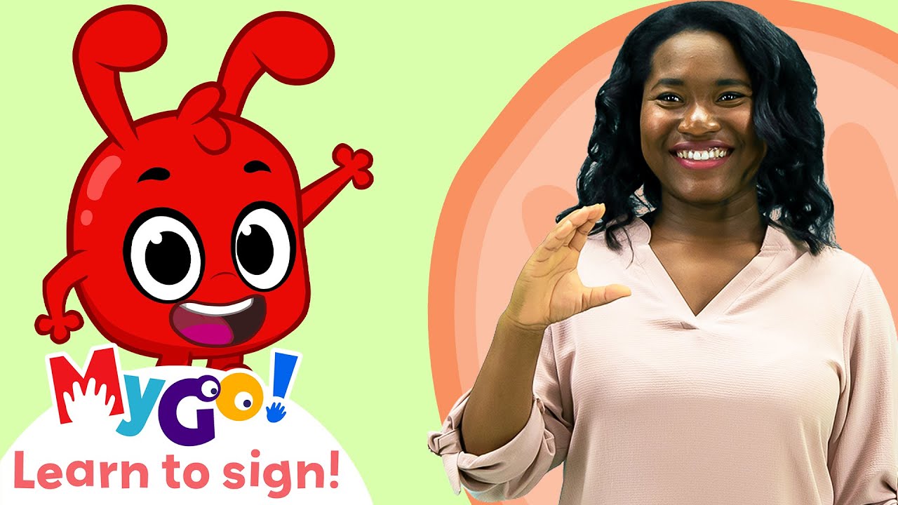 ABC Song | Learn Sign Language with Morphle! TITLE | MyGo! | ASL for ...