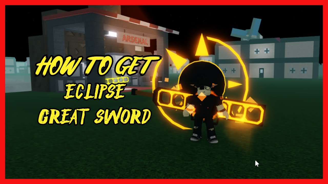 How To Get Eclipse Sword | Roblox - Critical Legends - YouTube