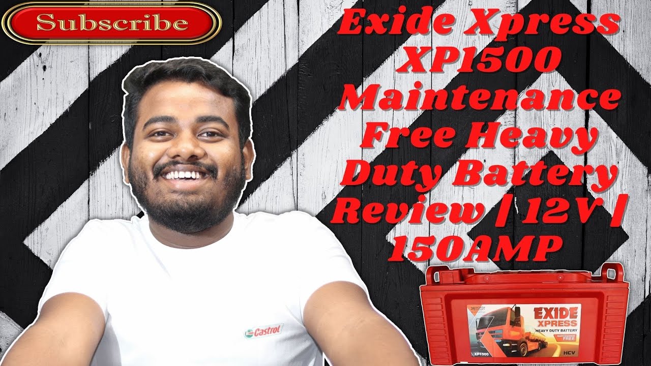 Exide Xpress XP1500 Maintenance Free Heavy Duty Battery Review | 12V ...