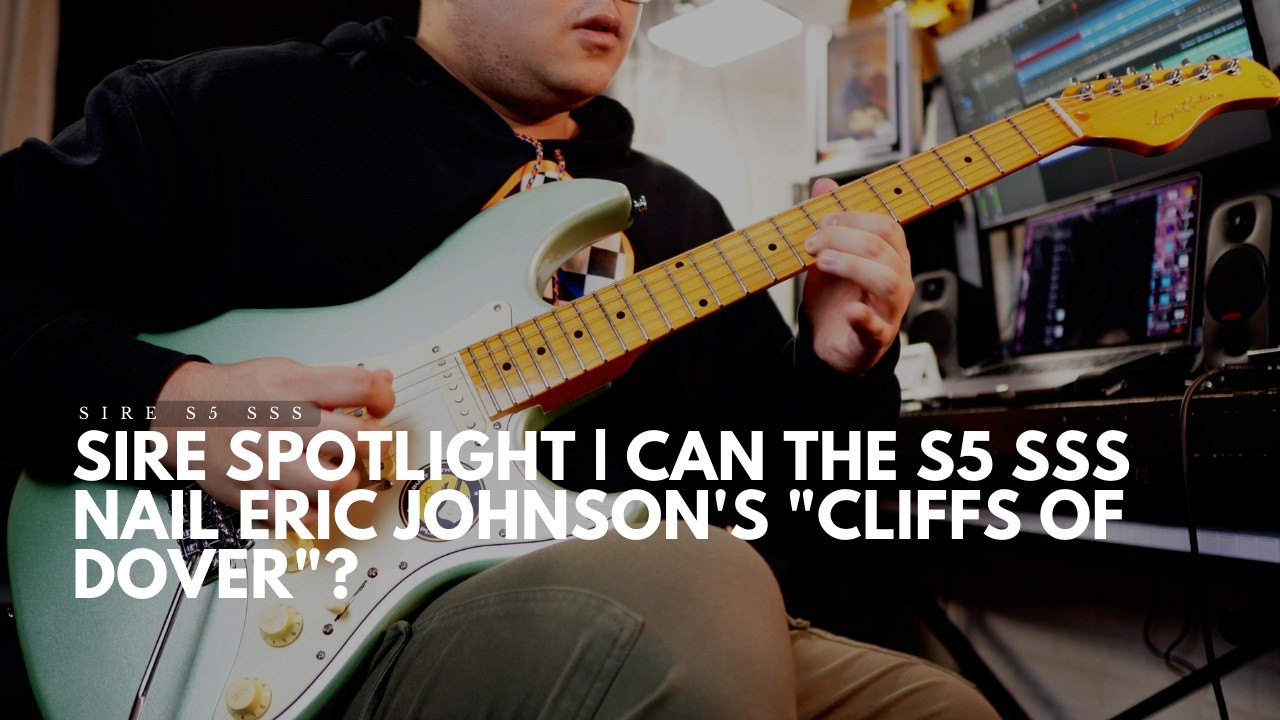 Sire Spotlight | Eric Johnson's 'Cliffs of Dover'' guitar performance ...