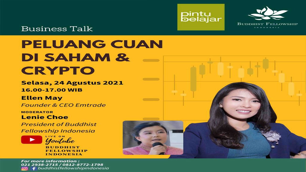 BUSINESS TALK (Peluang Cuan di Saham & Crypto) - Ellen May (Founder ...