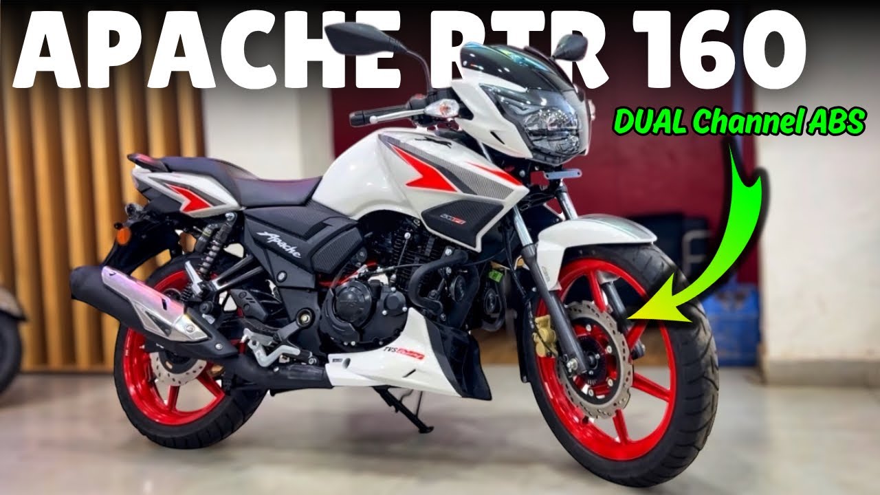 2025 TVS Apache RTR 160 2V Dual ABS Review 🔥 | Worth the Upgrade? - YouTube