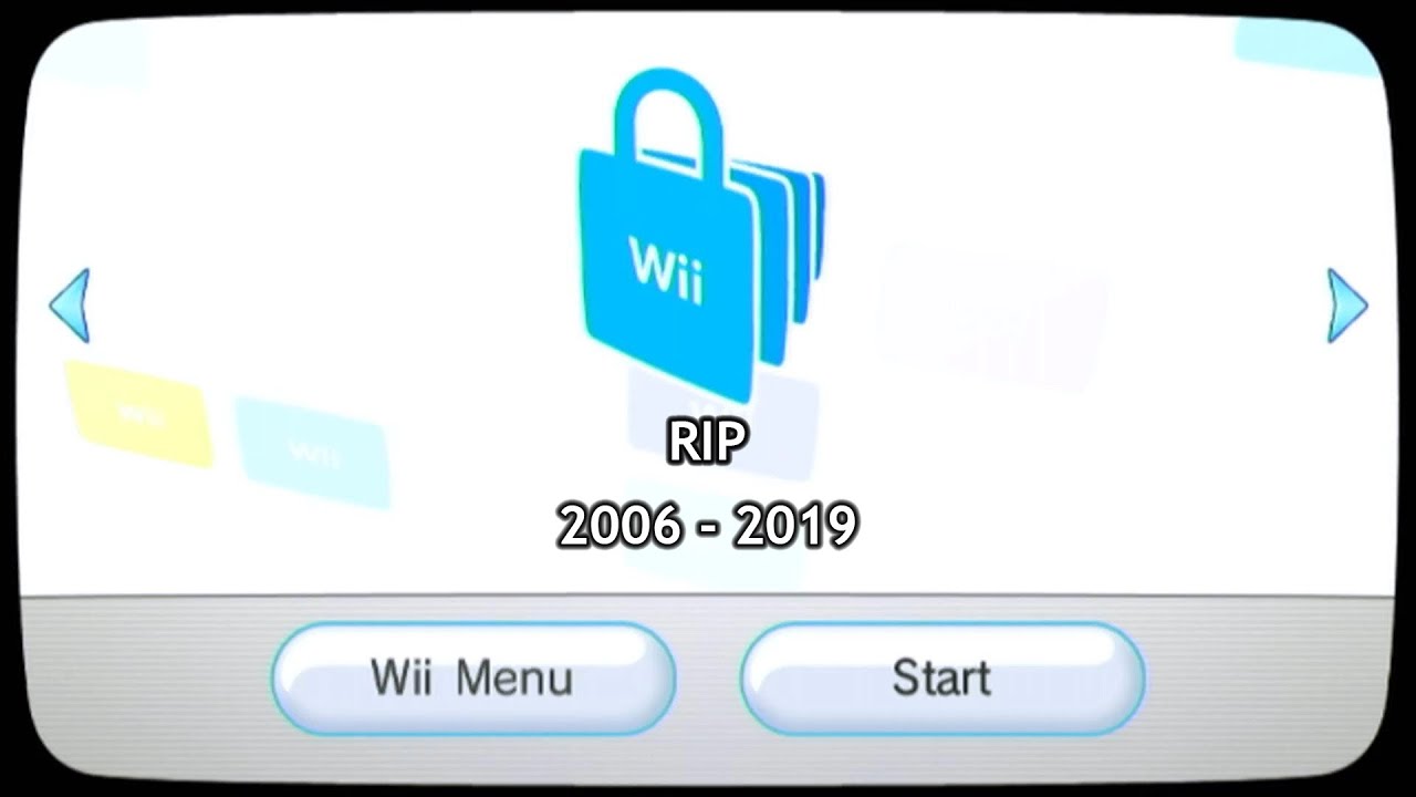 RIP Wii shop channel - YouTube