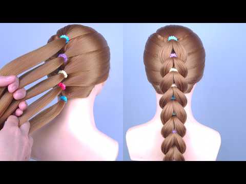 Easy Different Type Of Hairstyles | Beautiful & Simple Hairstyle Tutorial | New Hairstyle For Girls