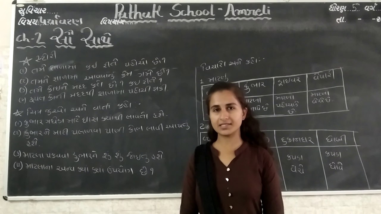 paryavaran | Std-5 | Lecutre-4 | Pathak school-Amreli - YouTube