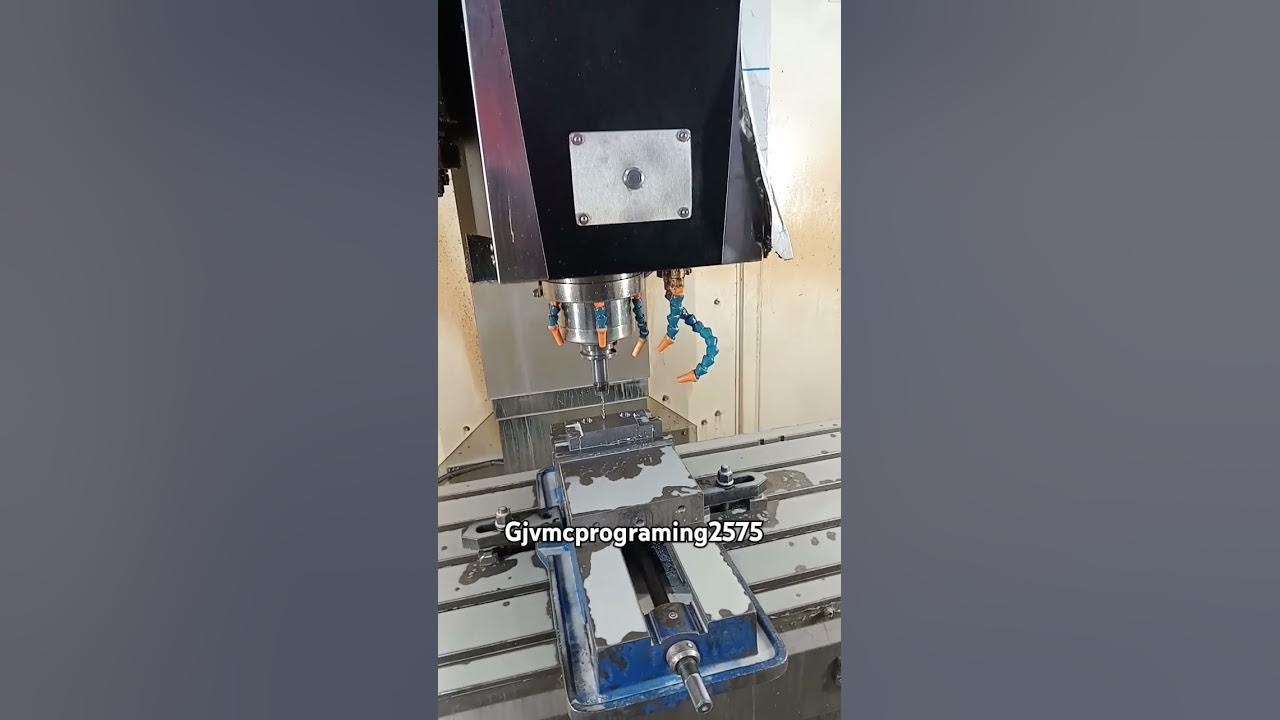 Driling operation cam programing and machining Gjvmcprograming2575 #gjvmcprograming2575 - YouTube