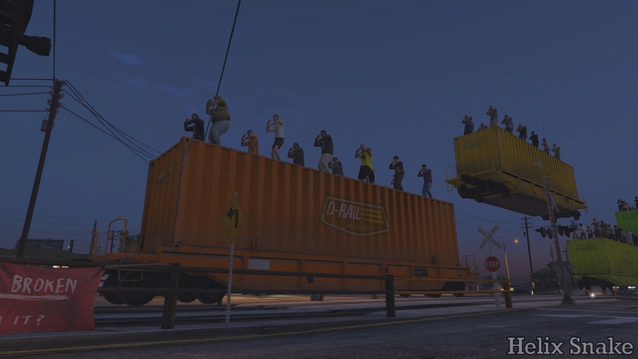 All Aboard The Fun Train (GTA V) - YouTube