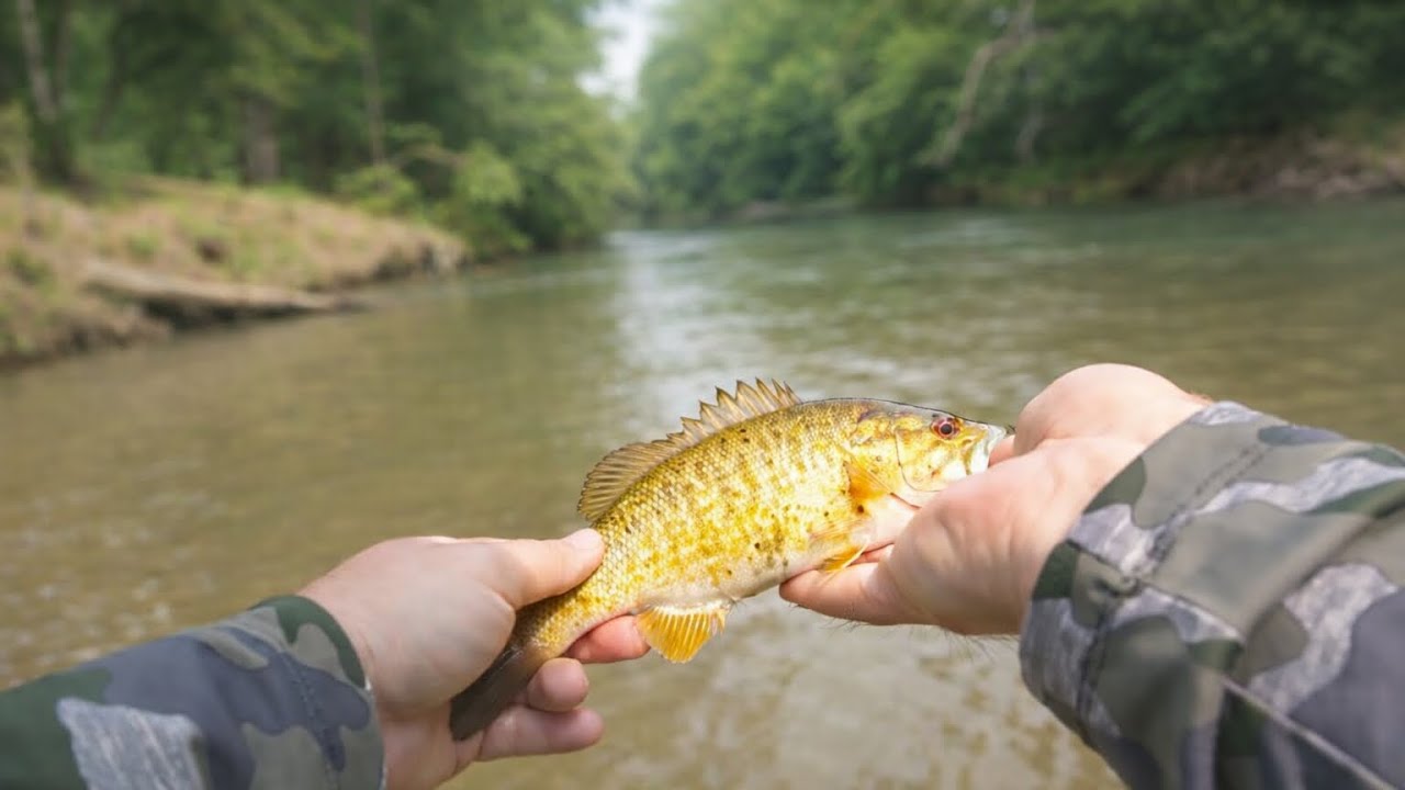 🎣 Creek Fishing in North Alabama | Sunfish, Bream & Smallmouth on a ...