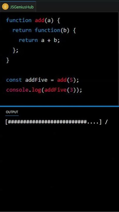 Function Currying Java Script Interview Questions And Tricks Youtube