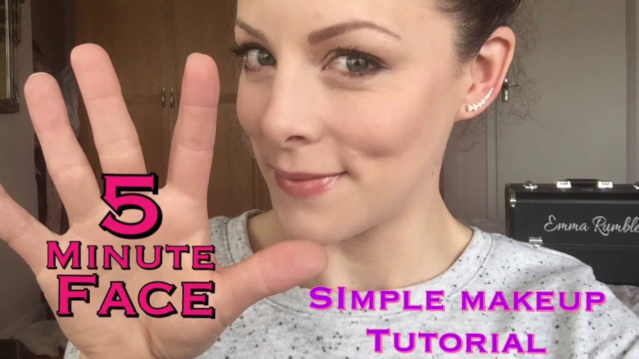 Five Minute Face Makeup Tutorial - busy girl quick and easy makeup ...