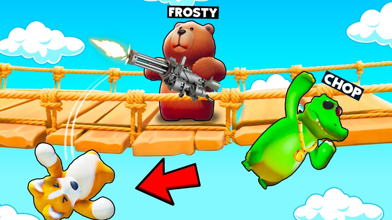 PARTY ANIMALS CHOP GOT TROLLED SUPER HARD BY FROSTY - YouTube